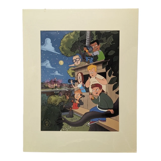 RARE THE RECESS Movie Lithograph Limited Edition /3700 Disney 2000 TV ...
