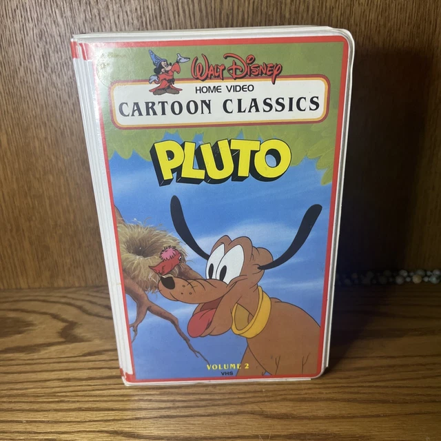 ‘PLUTO’ (VOLUME 2) VHS; Clamshell Walt Disney Official; 52 Minutes( 7 ...