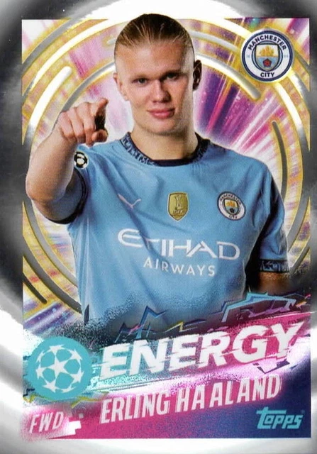 TOPPS UEFA CHAMPIONS League 2024/25 Stickers 523 Erling Haaland £5.00 ...