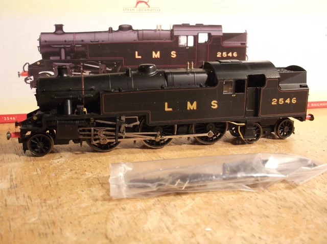 HORNBY R2635 LMS STANIER 4MT LMS BLACK LIVERY No 2546 UK BUYERS ONLY £ ...