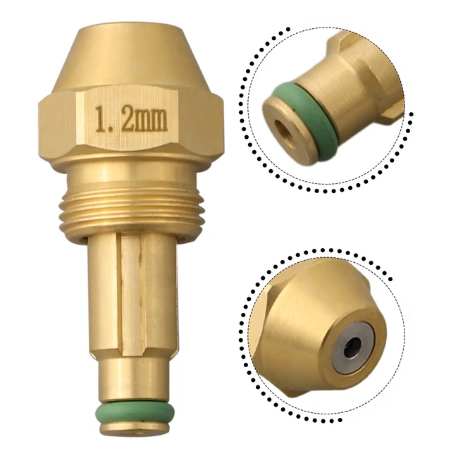 BUSE DE BR?LEUR huile buse jet de chauffage laiton 0,3 mm trou 0,5 USgal/h EUR 22,33 - PicClick FR