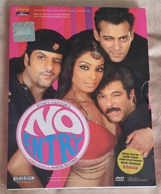 NO ENTRY - Salman Khan - Bollywood DVD - New & Sealed Original EROS ...