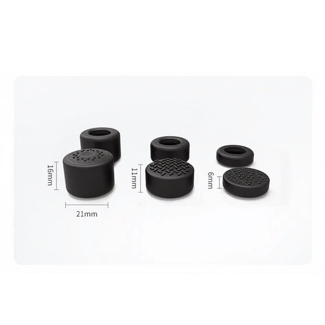 BLACK JOYSTICK KEYCAP for Steam Controller 2 - Silicone Thumb Grip Cap ...