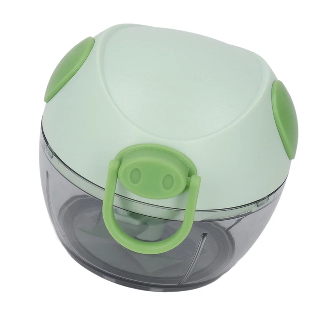 MANUAL GARLIC CHOPPER Multifunctional Mini Hand Pull String Garlic ...