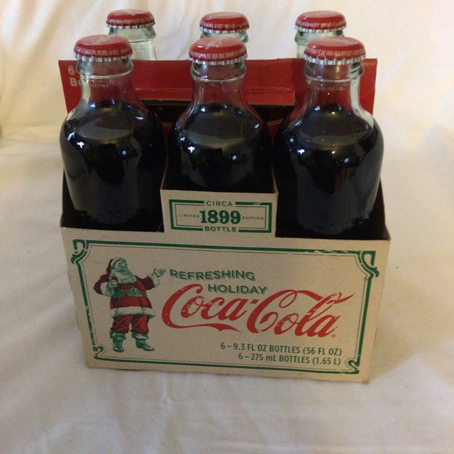COCA COLA 2007 Limited Edition Circa 1899 Unopened Bottles Vintage 6 ...