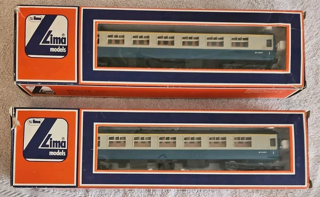 LIMA OO GAUGE X2 Mk2 First Class Coaches £20.00 - PicClick UK