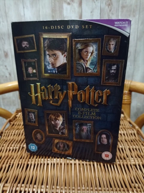 HARRY POTTER COMPLETE 8 FILM COLLECTION DVD Boxset (12) 2016 - CG F07 £6.99 - PicClick UK