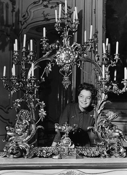 ROMY SCHNEIDER GERMAN Actress, Old Photo of Romy Schneider during the ...