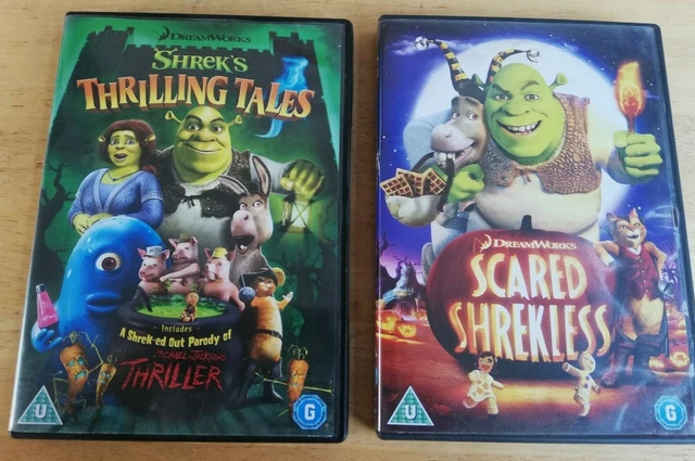 2 X SHREK DVD's - Scared Shrekless & Shrek's Thrilling Tales £7.19 ...