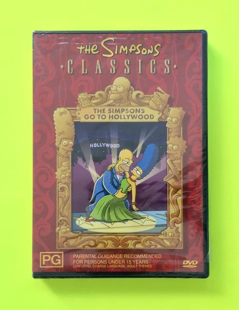 THE SIMPSONS GO TO HOLLYWOOD Kim Basinger, Alec Baldwin Johnny Carson ...