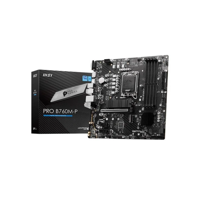 MSI PRO B760M-P Socket 1700/B760/Ddr5/S-Ata 6Gb/S/Micro Atx £116.75 ...