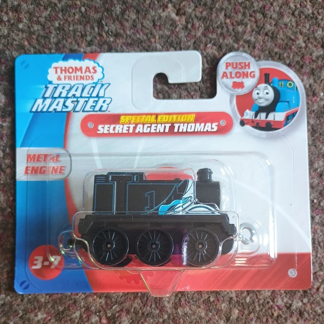 THOMAS & FRIENDS trackmaster metal engine - secret agent Thomas special ...