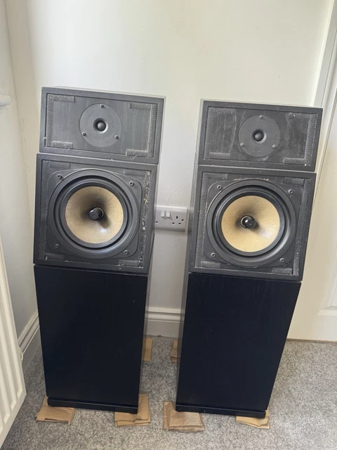 NAIM SBL FLOOR standing Speakers Black Ash £338.18 - PicClick UK