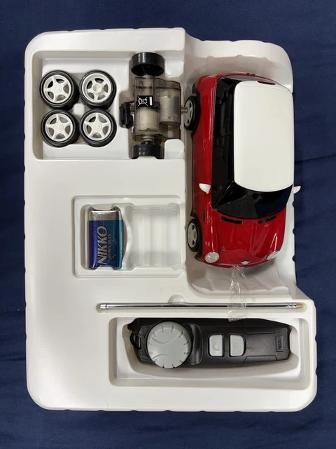 JOHN LEWIS / Nikko RC MINI Cooper 1:24 Scale – 40MHz – Red – New Old ...