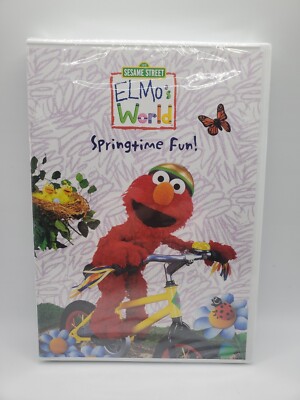 ELMO'S WORLD: SPRINGTIME Fun DVD Sesame Street PBS kids show Spring ...
