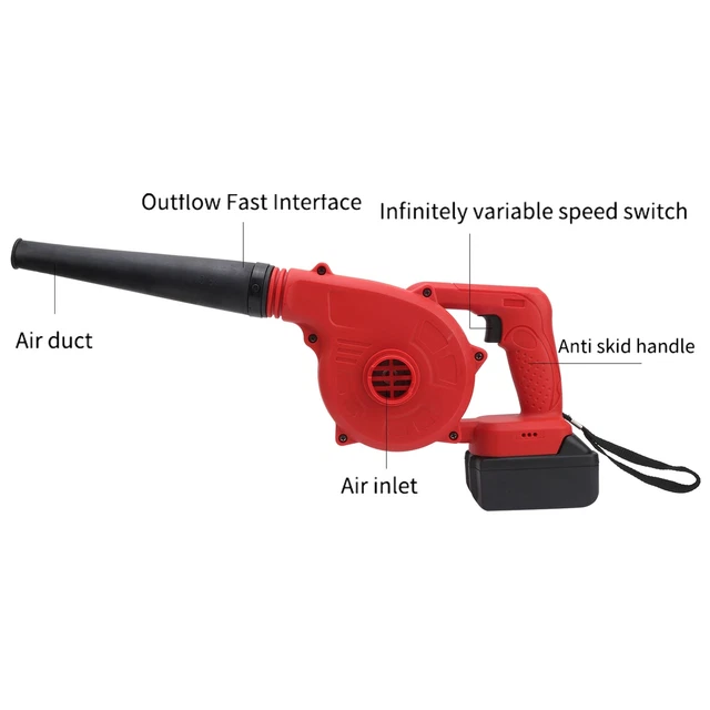 CORDLESS BLOWER ELECTRIC Air Cleaner Computer Dust Collector Tool AC110 ...
