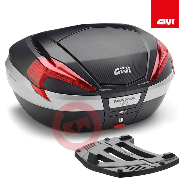 GIVI SET TOP-CASE Maxia Monokey 4 V56NN Plaque 526F M3 Suzuki GS 500 F 2004 EUR 383,16 - PicClick FR