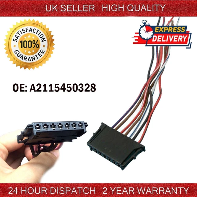 PREWIRED MERCEDES MB C CLASS W204 W211 Rear Tail Light Bulb Wired ...