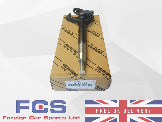 *NEW* GENUINE TOYOTA Avensis Auris Rav4 Lexus Is220D Fuel Injector ...