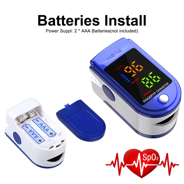 N H S Supplied Pulse Oximeter Blood Oxygen Heart Rate Monitor SpO2 ...
