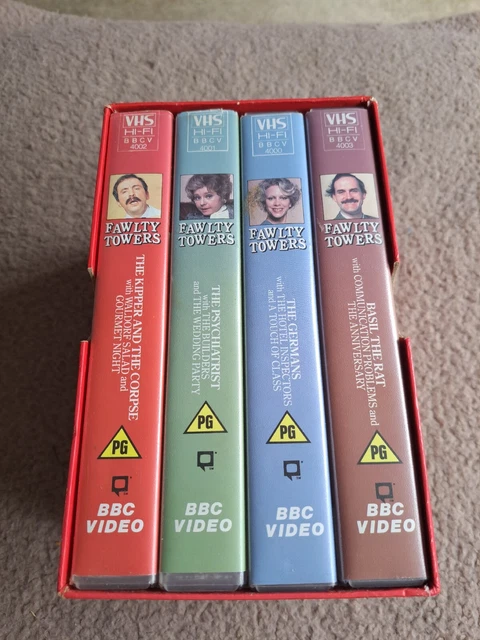VHS THE COMPLETE Fawlty Towers Box Set Video Cassette Bbc Video £1.99 ...