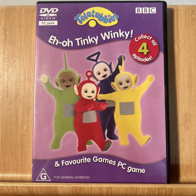TELETUBBIES: EH-OH TINKY Winky & Favourite Games PC Game BBC DVD Region ...
