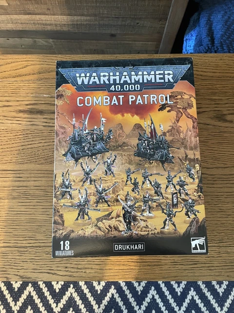 DRUKHARI COMBAT PATROL Brand New Warhammer 40k EUR 83,12 - PicClick FR