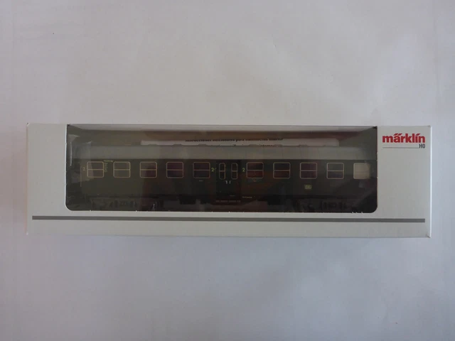 MÄRKLIN H0 41320 Umbau-Personenwagen der Deutschen Bundesbahn 2. Klasse ...
