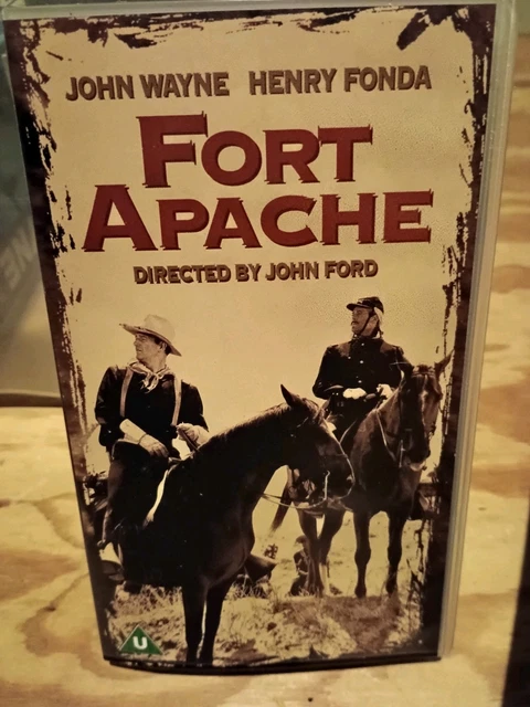 JOHN WAYNE FORT Apache VHS Video Classic Film Western. Great condition £4.88 - PicClick UK