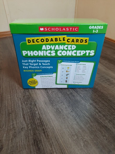 DECODABLE CARDS: ADVANCED Phonics Concepts: Just-Right Passages That ...