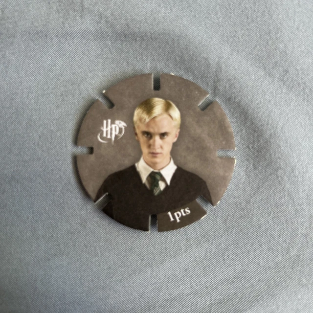 COLES 2025 MAGICAL Discs Harry Potter Collectibles Draco Malfoy 53/72 ...