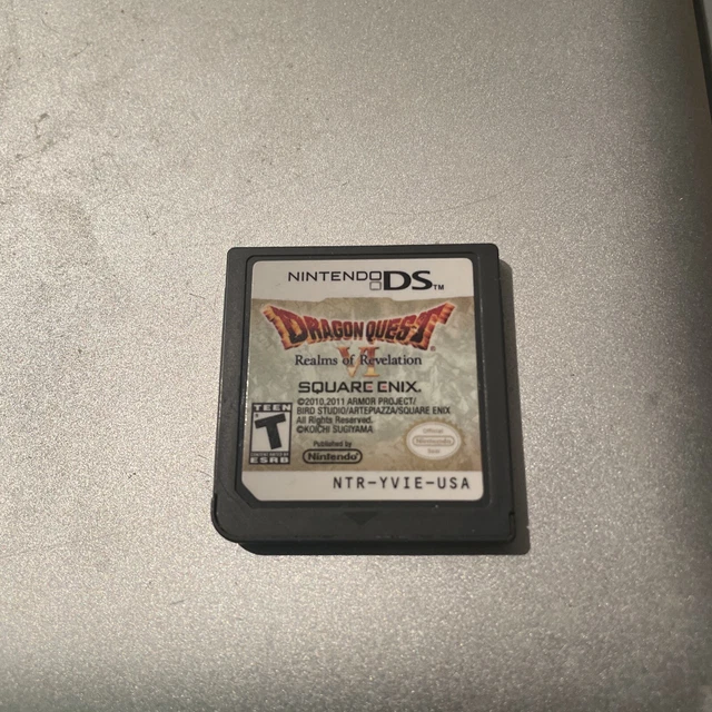 DRAGON QUEST VI: Realms of Revelation (Nintendo DS, 2011) Game Only ...