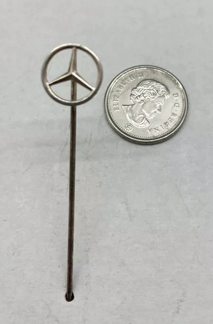 VINTAGE MERCEDES BENZ Logo Stick Badge Lapel / Hat Pin. Pinback. $6.77 ...