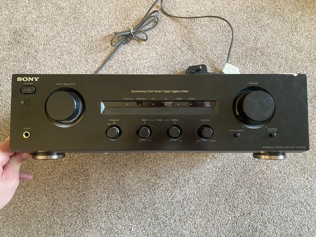 SONY TA FE- 370 Stereo Integrated Amplifier £60.00 - PicClick UK