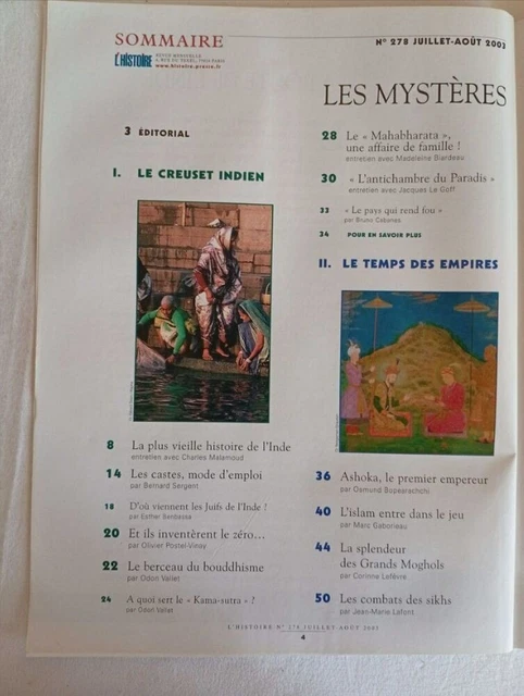 L'HISTOIRE N.278 | Bon état EUR 8,00 - PicClick FR