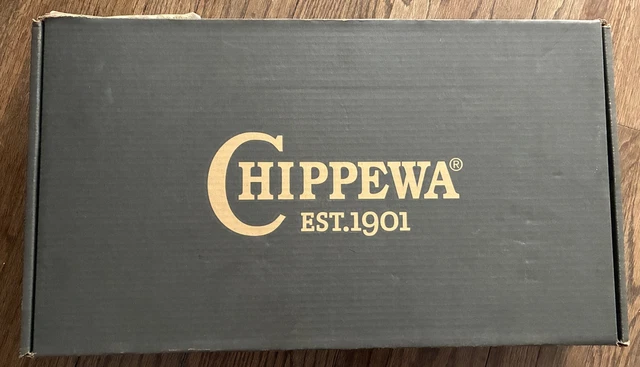 CHIPPEWA 27950 17& Polishable Patrol Trooper Motorcycle Boots Mens US ...