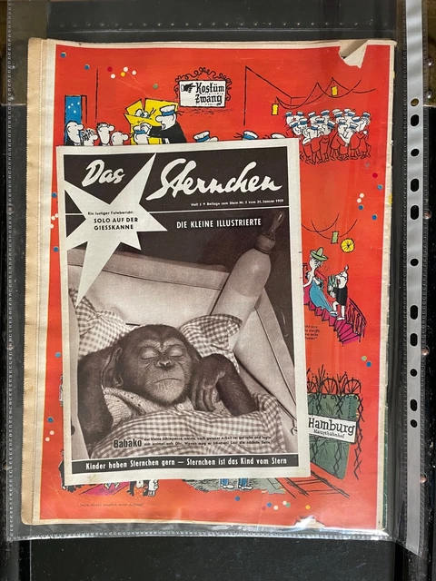 DER STERN★HEFT #5 v 31.1.1959★Sonja ZIEMANN★Romy SCHNEIDER★M. SCHELL ...