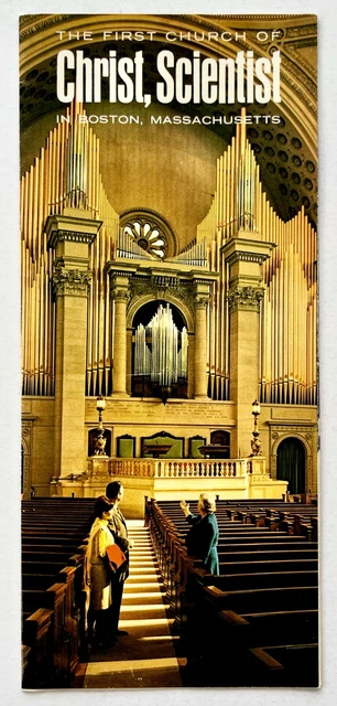 1970S FIRST CHURCH Of Christ Scientist Boston MA VTG Travel Brochure History £11.45 - PicClick UK