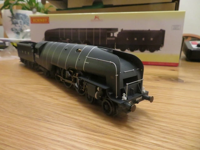 HORNBY R3840 LNER class w1 hush hush 4-6-4 no 10000 dcc ready £209.99 ...
