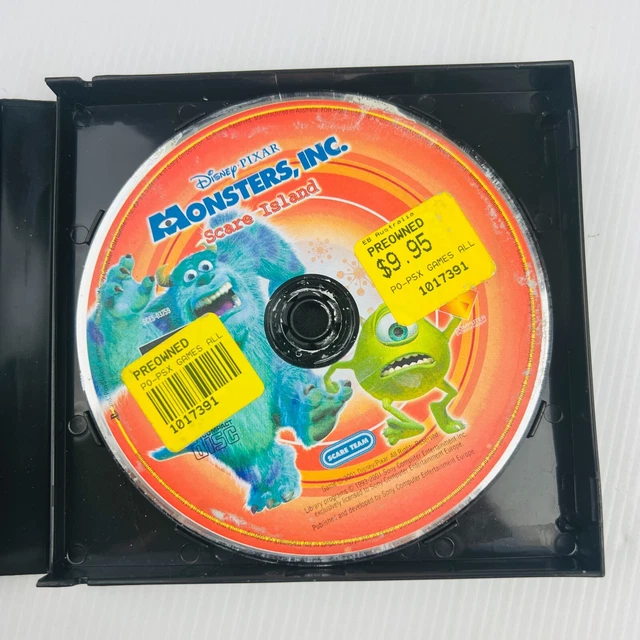 MONSTERS INC: SCARE Island, 2001 PS1 Sony PlayStation 1 Game (Disc Only ...