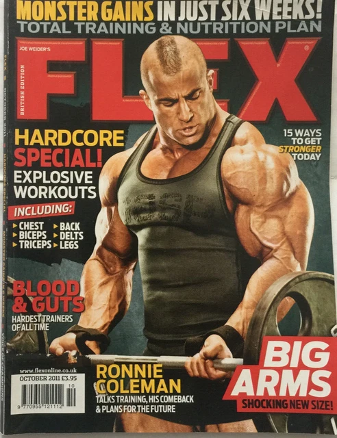 FLEX BODYBUILDING MAGAZINE Oct 2011 - HANEY/FOX/PLATZ/GASPARI/MENTZER ...