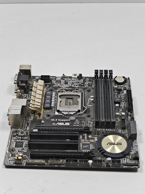 ASUS H97M-PLUS INTEL H97 AXT Socket 1150 Motherboard - Used, Working £ ...