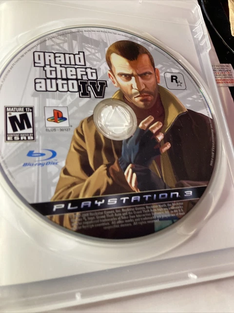 GRAND THEFT AUTO IV GTA 4 (Sony PlayStation 3,2008) Tested $4.50 ...