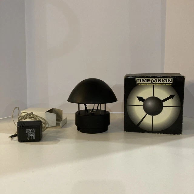 VTG RARE TIME Vision Projection Analog Shadow Clock Wall Mount £38.34 ...