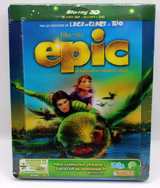 NEU EPIC LIMITED Edition 3D + 2D Lenticular Blu-ray Steelbook FR Import dt. Ton EUR 16,99 ...