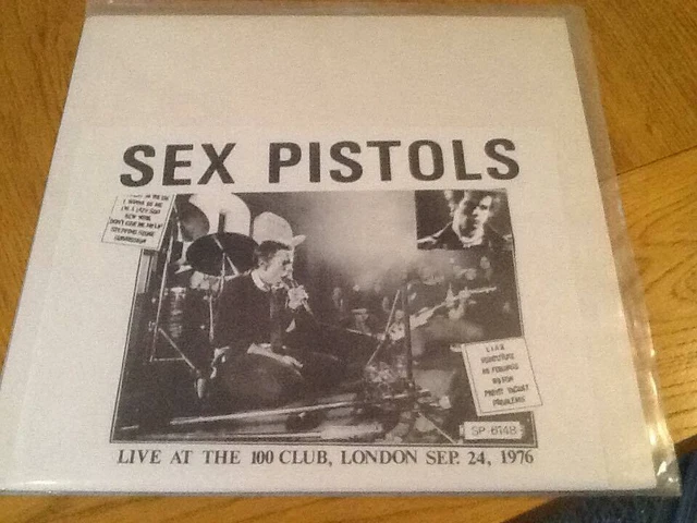 Rare Sex Pistols Album Live At The 100 Club London Sept 24th 1976 £90