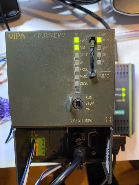 VIPA CPU314DPM VIPA314-2DP01 Plc Profibus/Mpi EUR 269,00 - PicClick IT