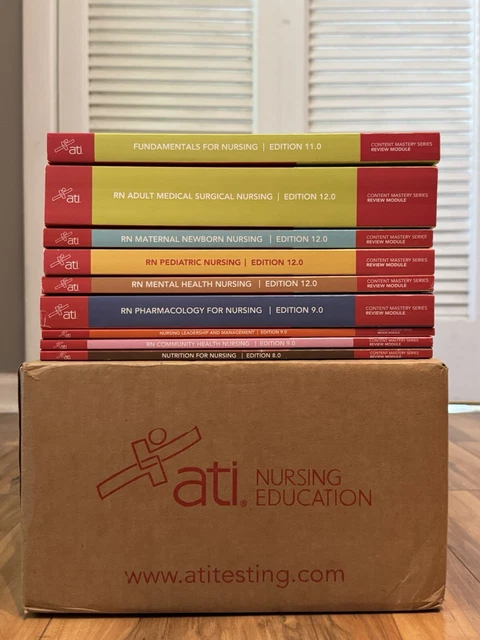BRAND NEW 2023 ATI Review Module Package RN Student Box TPRN6 (CURRENT ...