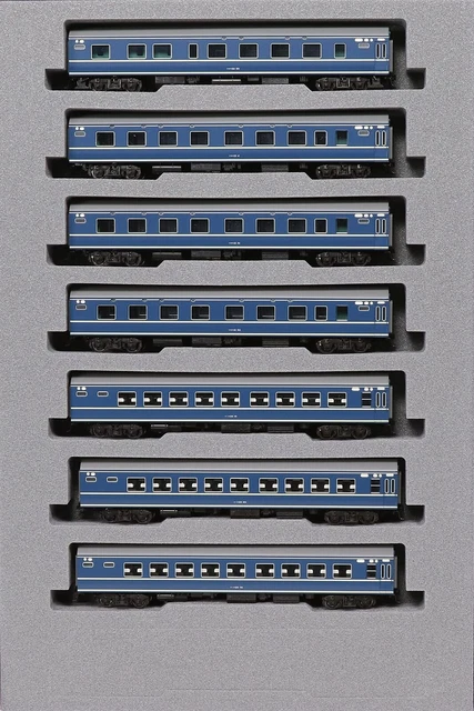 KATO N SCALE Passenger car Vehicles 20 Sleeping Express Asakaze 7car ...