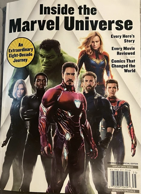 INSIDE THE MARVEL Universe Magazine 2023 ~ Reissue of Special Edition 8 ...